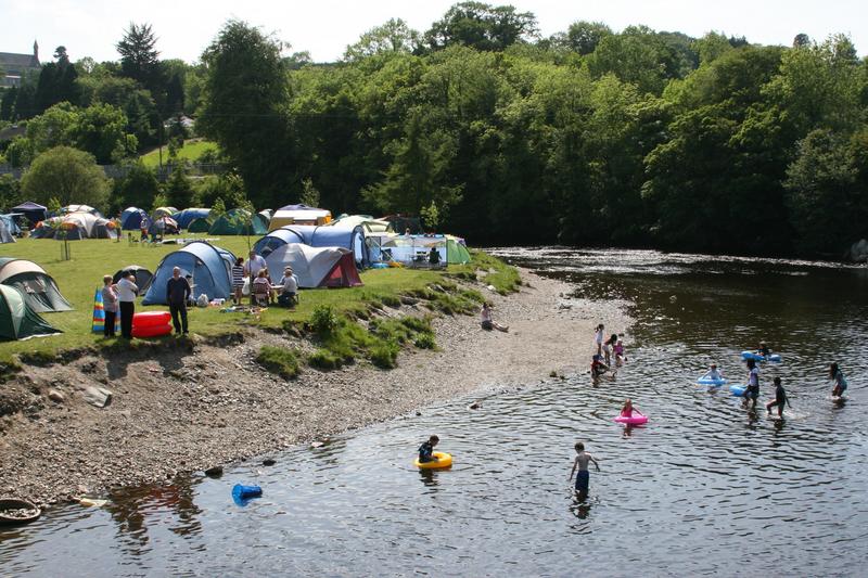campsite » Hidden Valley Holiday Park » Ireland » in the mountains ...